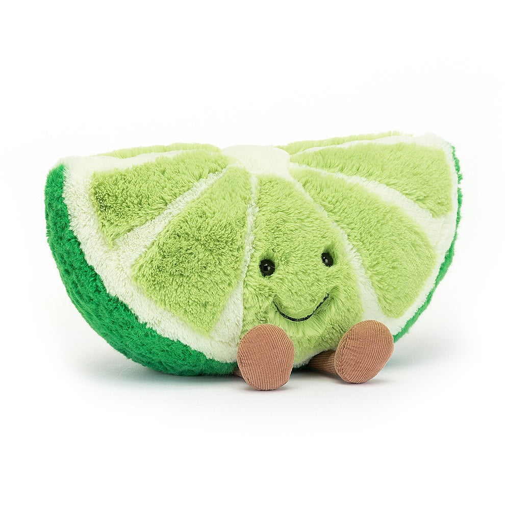 Jellycat Soft Toy - Amuseable Lime (18cm tall) – Phoenix Sweets Cakery